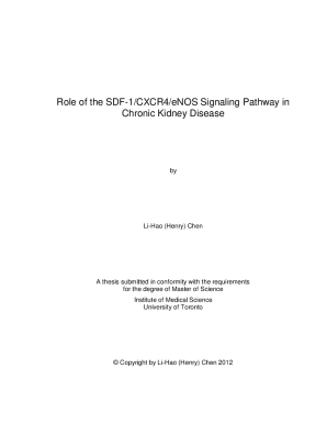 Fillable Online tspace library utoronto Role of the SDF-1/CXCR4/eNOS ...