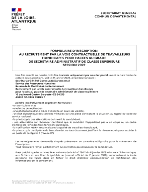 Remplissable En Ligne Formulaire d'inscription.odt Fax Email Imprimer - pdfFiller