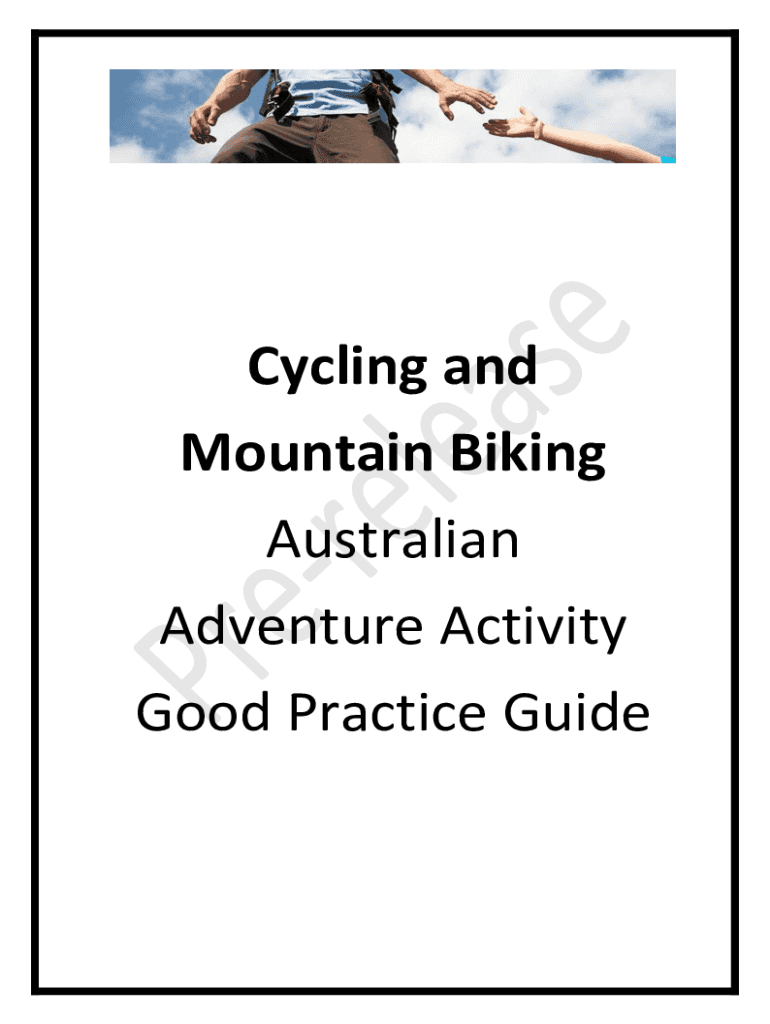 Fillable Online Cycling and Mountain Biking Australian Adventure ...