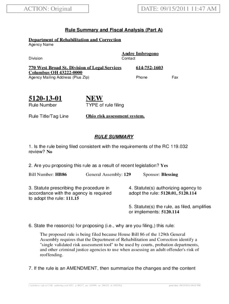 Fillable Online 5120-13-01 NEW Fax Email Print - pdfFiller