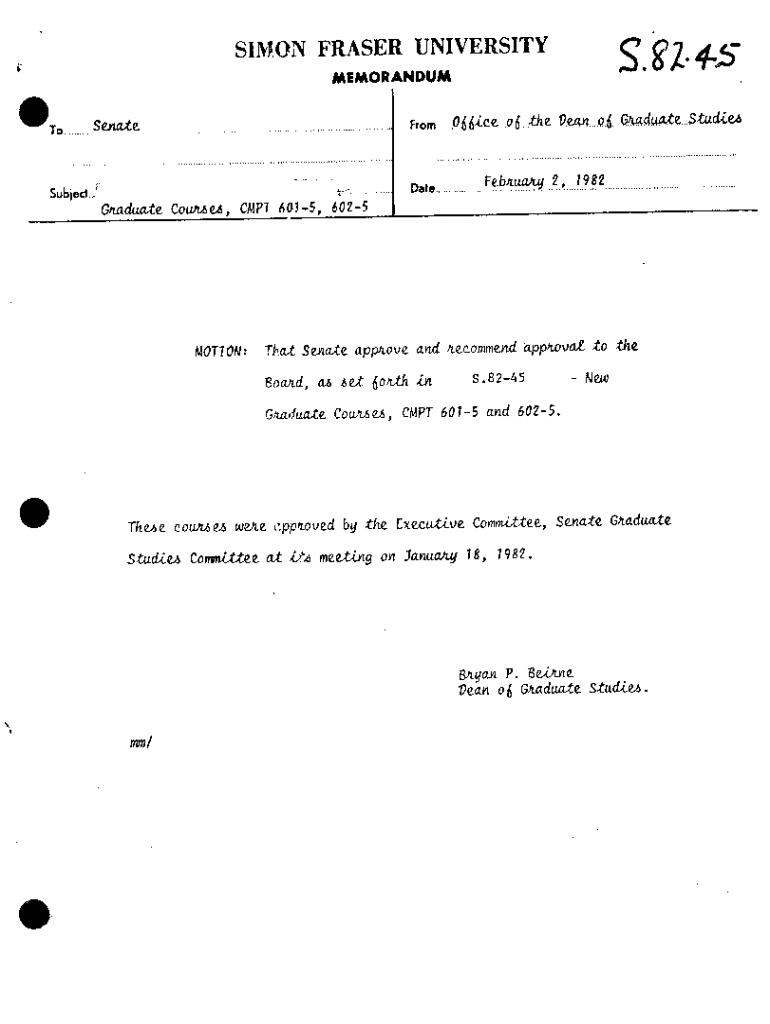 Fillable Online DocuShare - Simon Fraser University Fax Email Print - pdfFiller