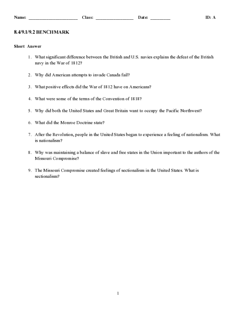 Fillable Online 2 BENCHMARK Fax Email Print - pdfFiller