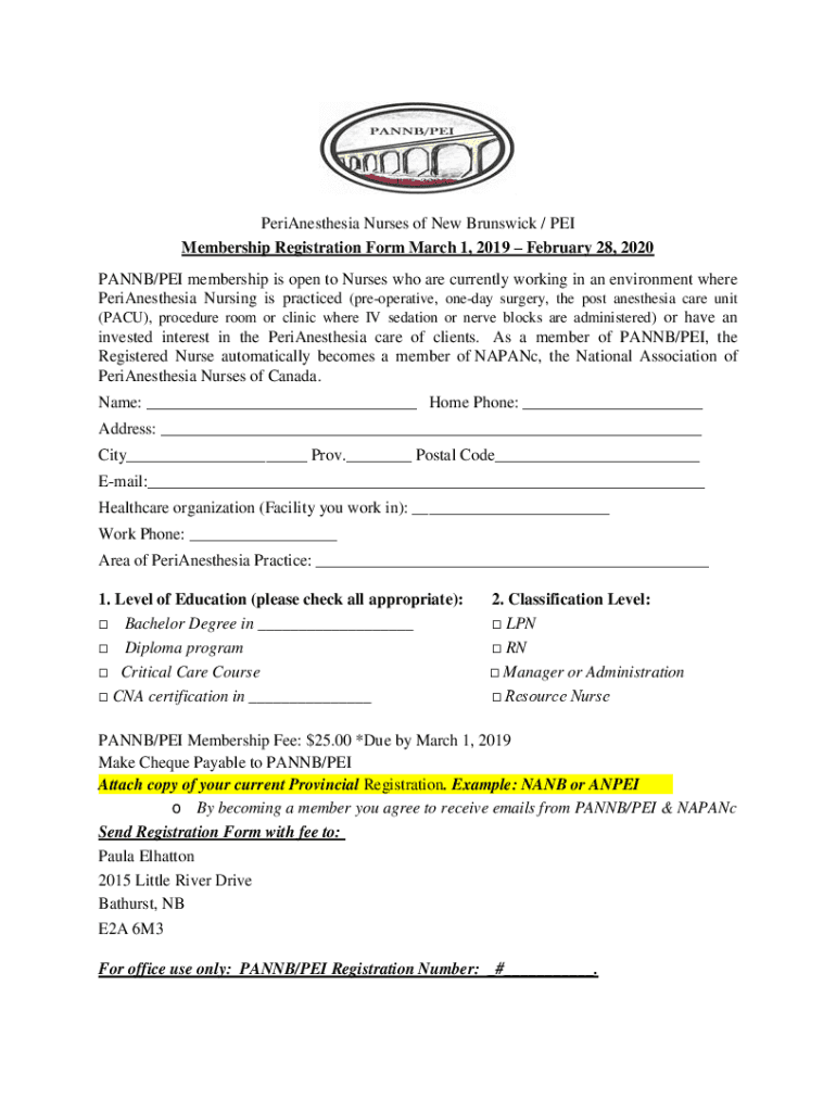 Fillable Online Seeking Registration - College of Registered Nurses of ...