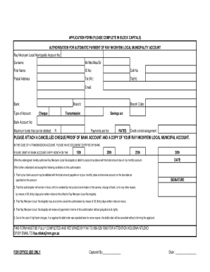 Fillable Online DEBIT-ORDER-APPLICATION-FORM- ... Fax Email Print ...