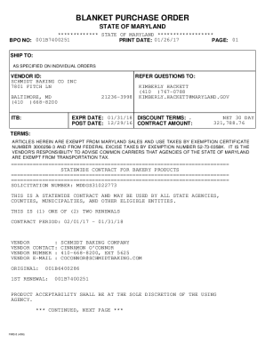 Fillable Online dgs state md PRINT DATE: 01/26/17 Fax Email Print ...