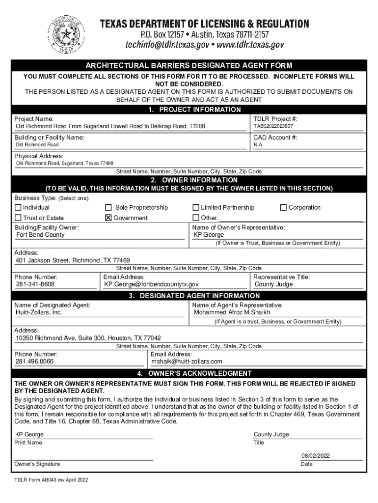Fillable Online TDLR-Request-for-Inspection-EAB241N. ... Fax Email ...