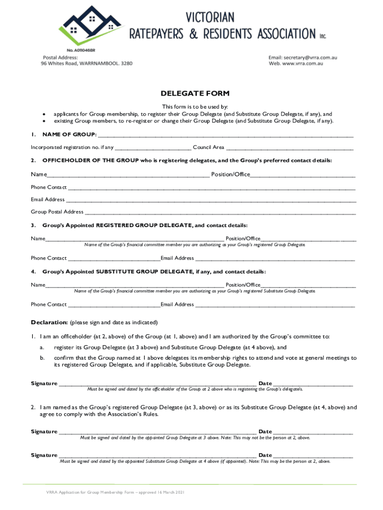 Fillable Online SUB-DELEGATION FORM 1 The undersigned Fax Email Print ...