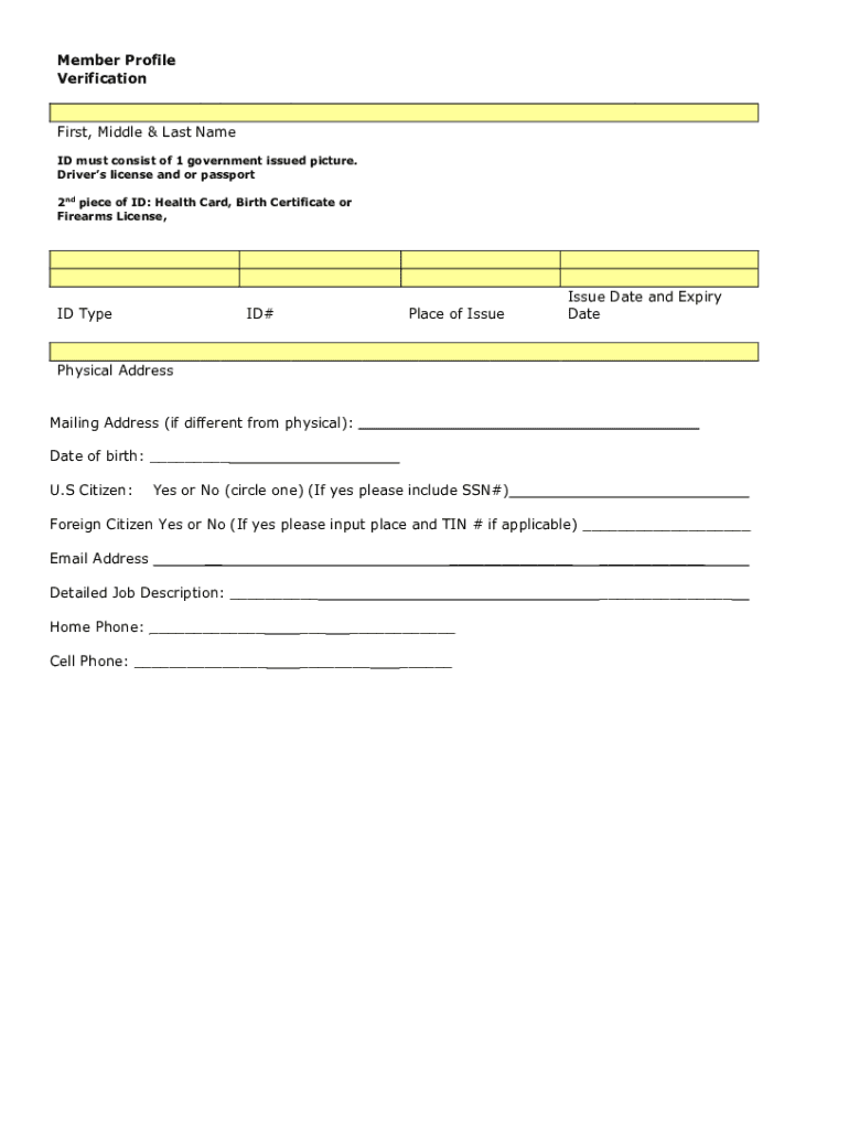 Fillable Online When you're asked for 2 forms of ID, what types of IDs ...