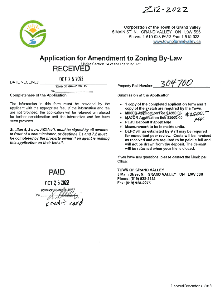 Fillable Online Official Plan, Zoning and Planning Documents Fax Email Print - pdfFiller