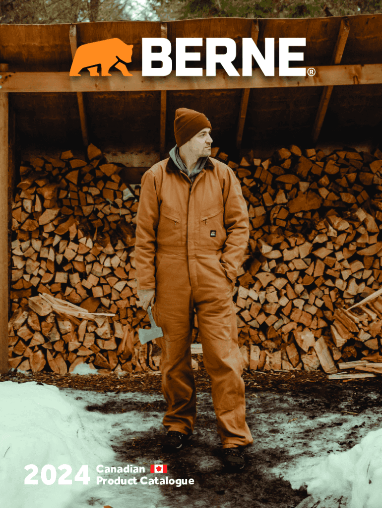 Fillable Online Berne Apparel Fax Email Print - pdfFiller