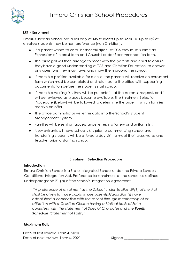 Fillable Online Enrolment schemes proposed for three Timaru schools ...