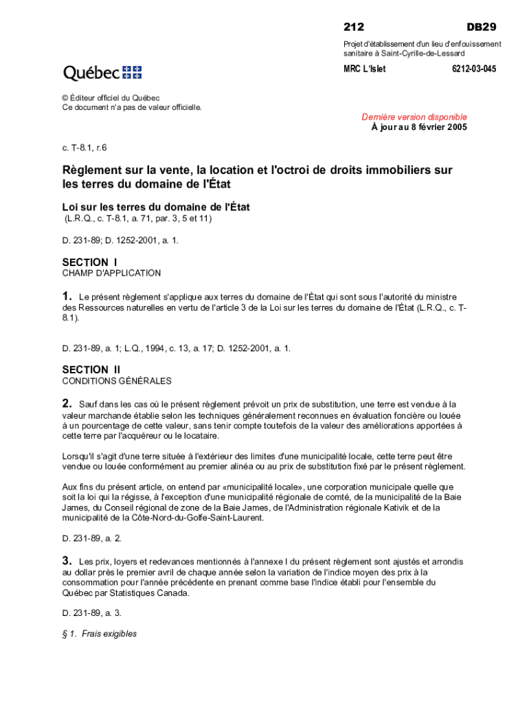 Remplissable En Ligne DB29. Projet d'tablissement d'un lieu d ...