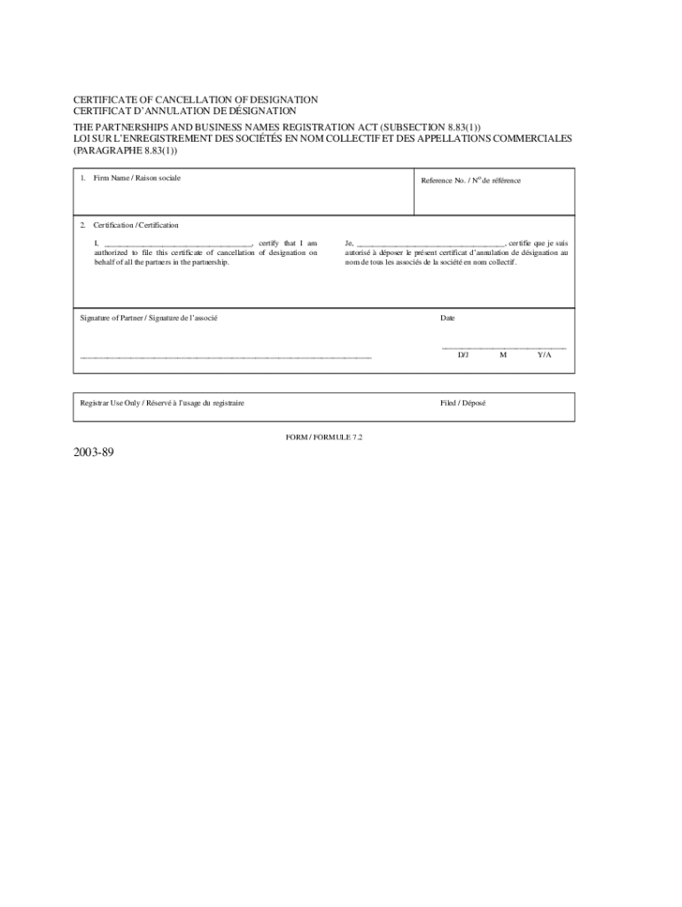 Remplissable En Ligne The Business Names Registration Act, C.C.S.M. c. B110 Fax Email Imprimer ...