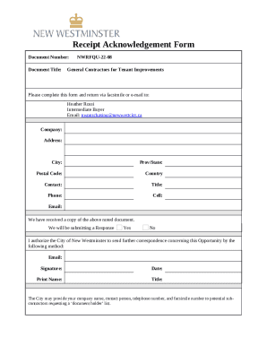 FL-117 Notice and Acknowledgement of Receipt Doc Template | pdfFiller