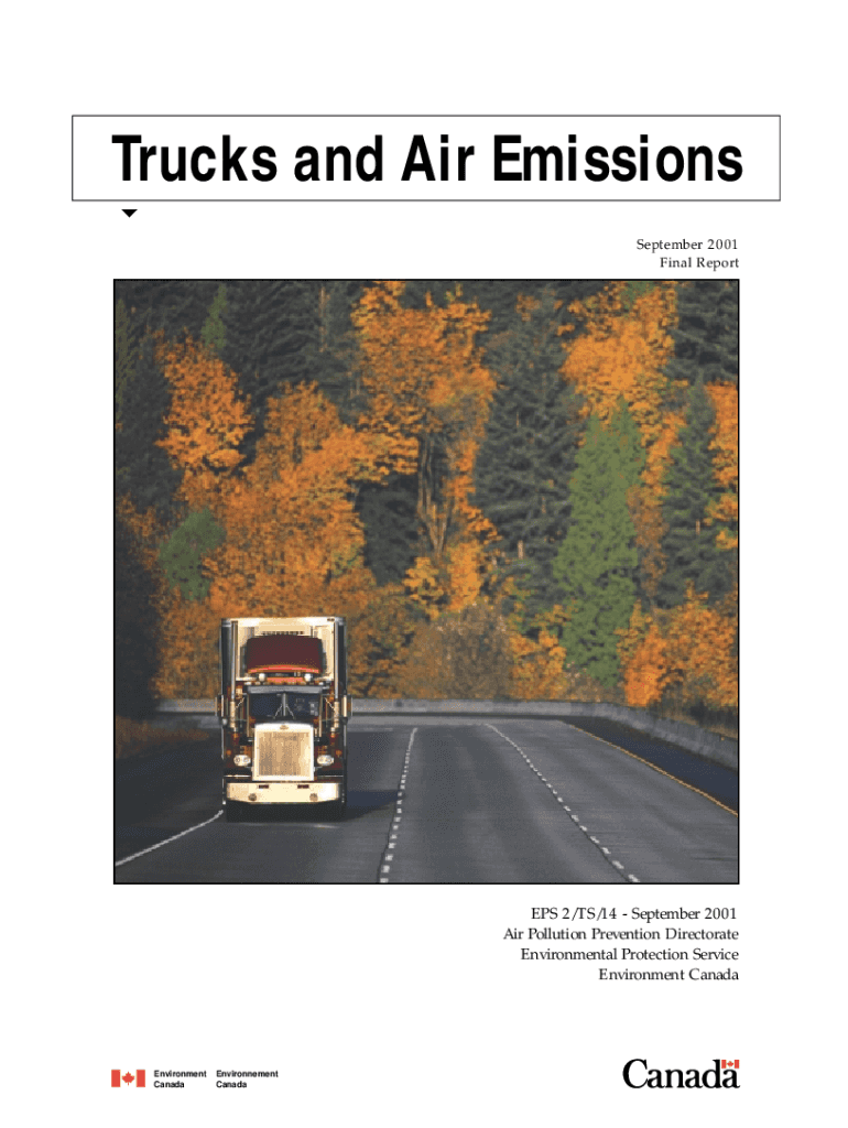 Fillable Online publications gc air pollution emissions and control: light duty vehicles Fax ...