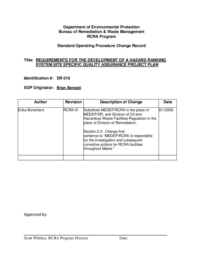 Fillable Online Hazard Ranking System (HRS)US EPA Fax Email Print ...