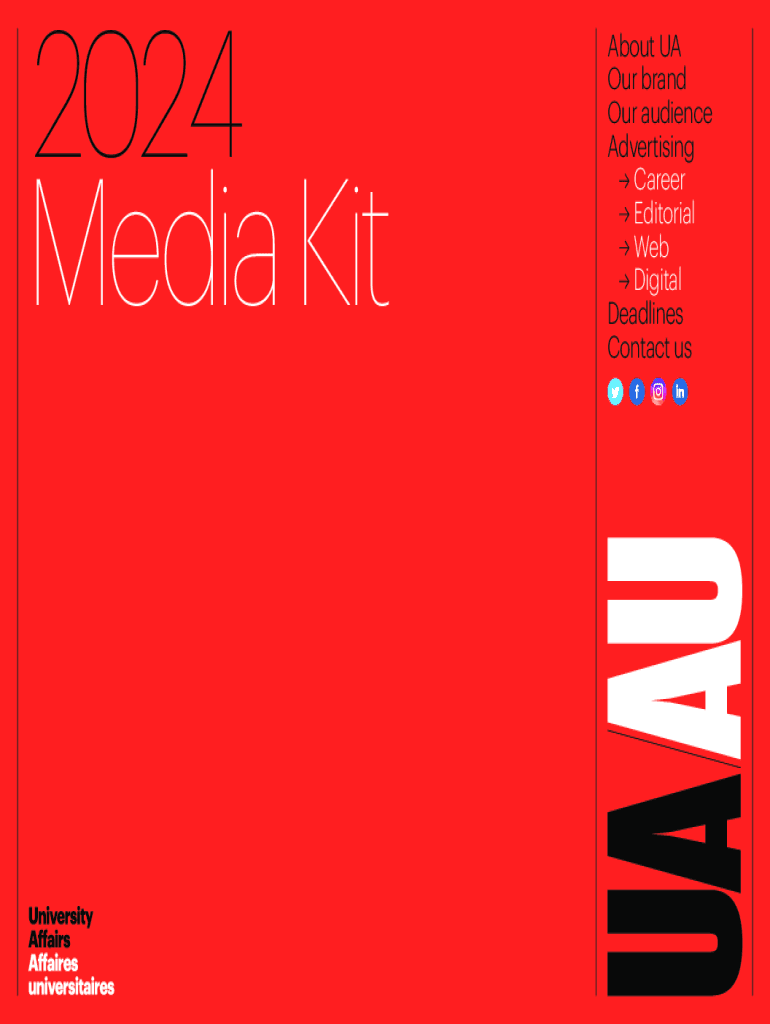 Fillable Online About UA Our brand Our audience Advertising Fax Email ...