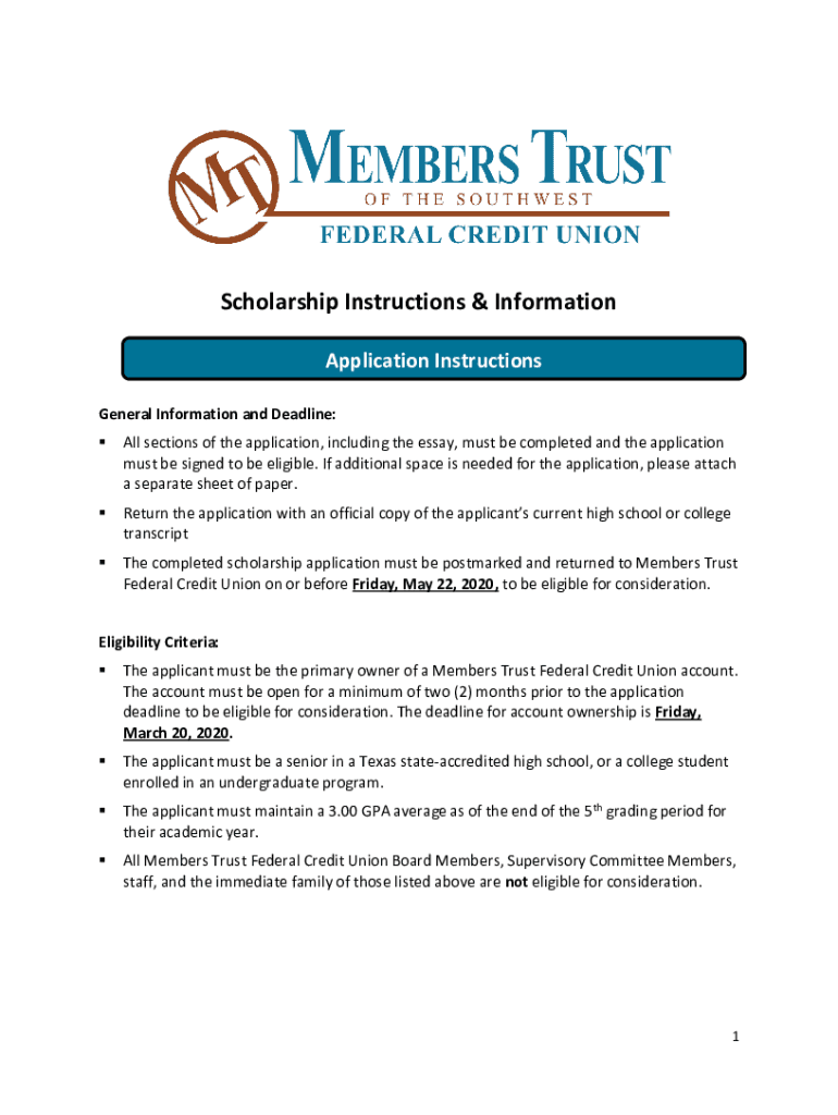 Fillable Online General Information and Deadline: Fax Email Print ...