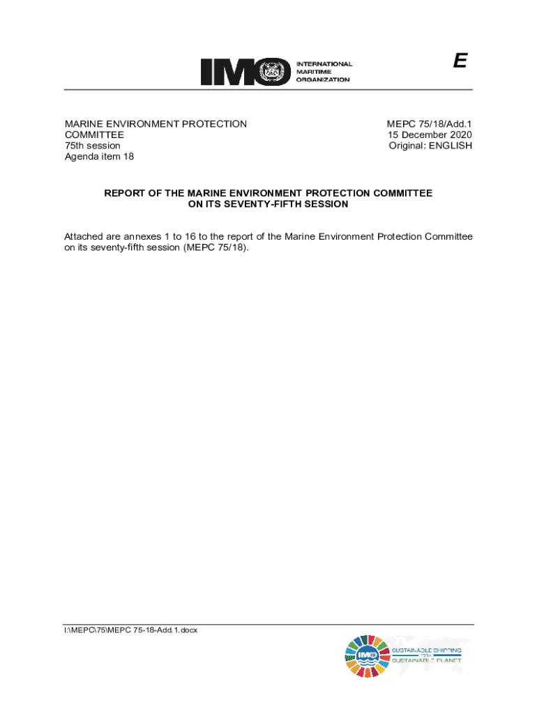 Fillable Online mepc-75-18---report-of-the-marine-environment ...