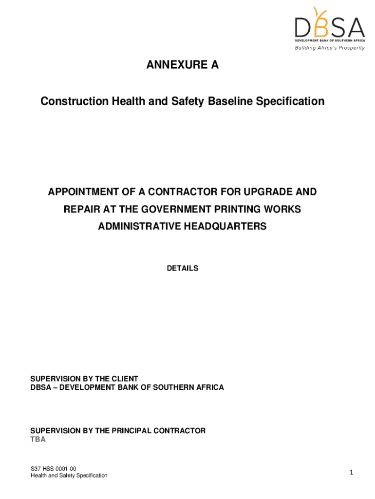 Fillable Online Development Bank Of South Africa (DBSA) Tenders 2024 Fax Email Print - pdfFiller