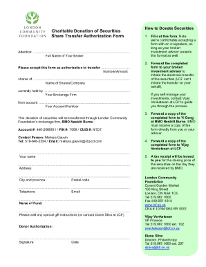 Fillable Online WRCF Share Transfer Form Fax Email Print - pdfFiller