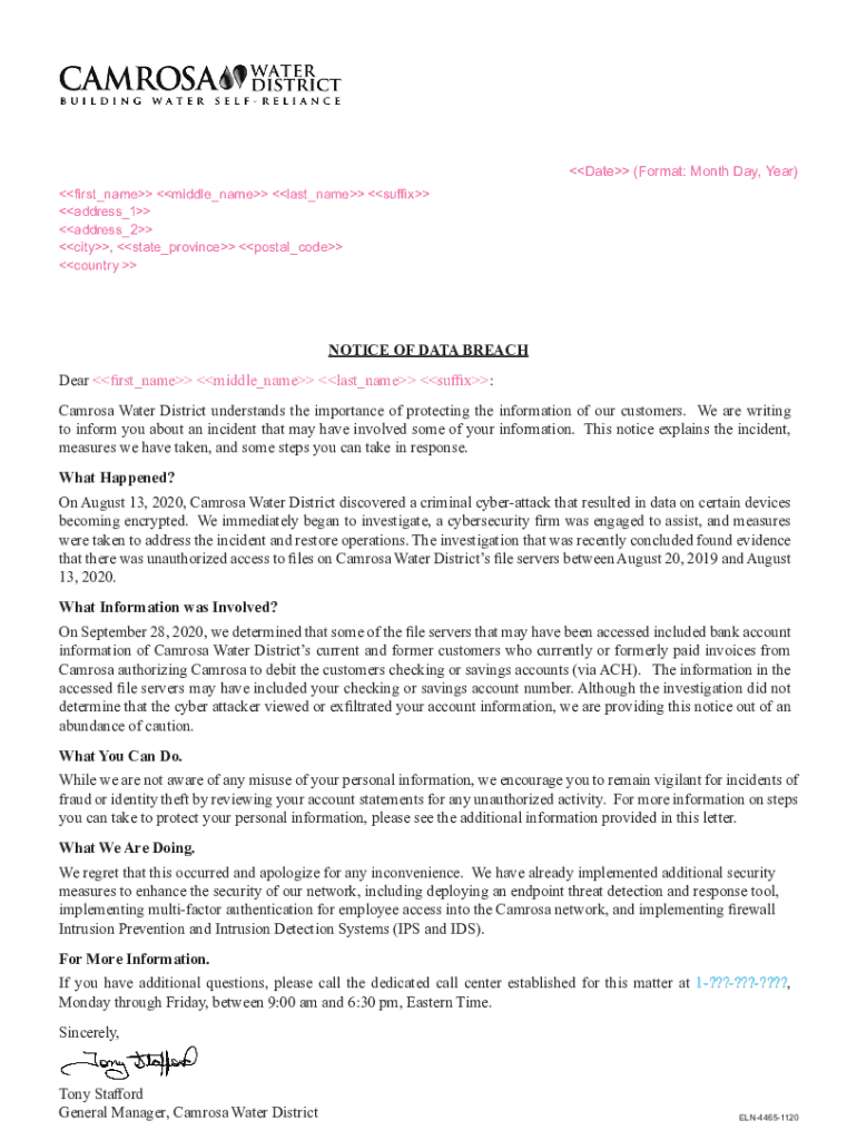 Fillable Online Data Breach Definition by State Fax Email Print - pdfFiller