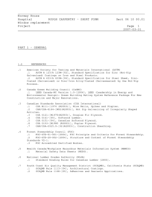 Fillable Online 06 10 0001 - Rough Carpentry - Short Form.doc Fax Email ...