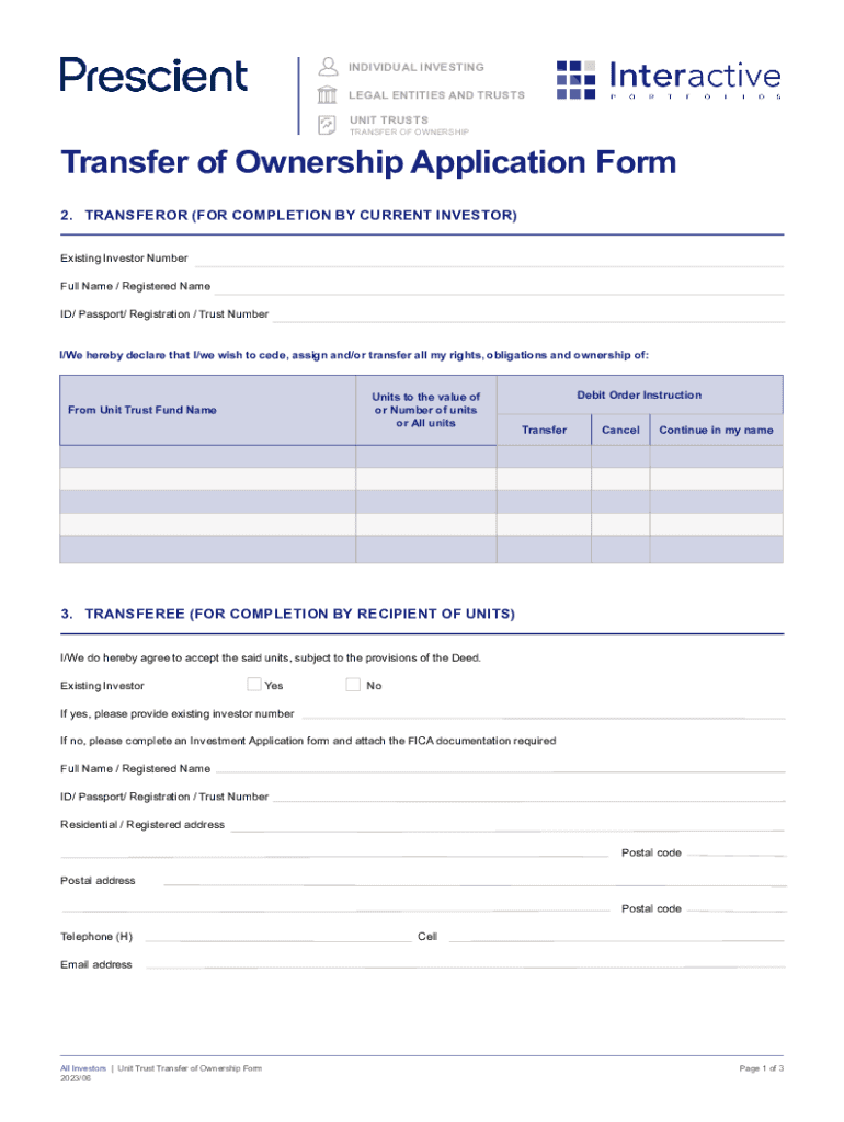 Fillable Online Cost basis choice on Computershare form, JRL Trust ...