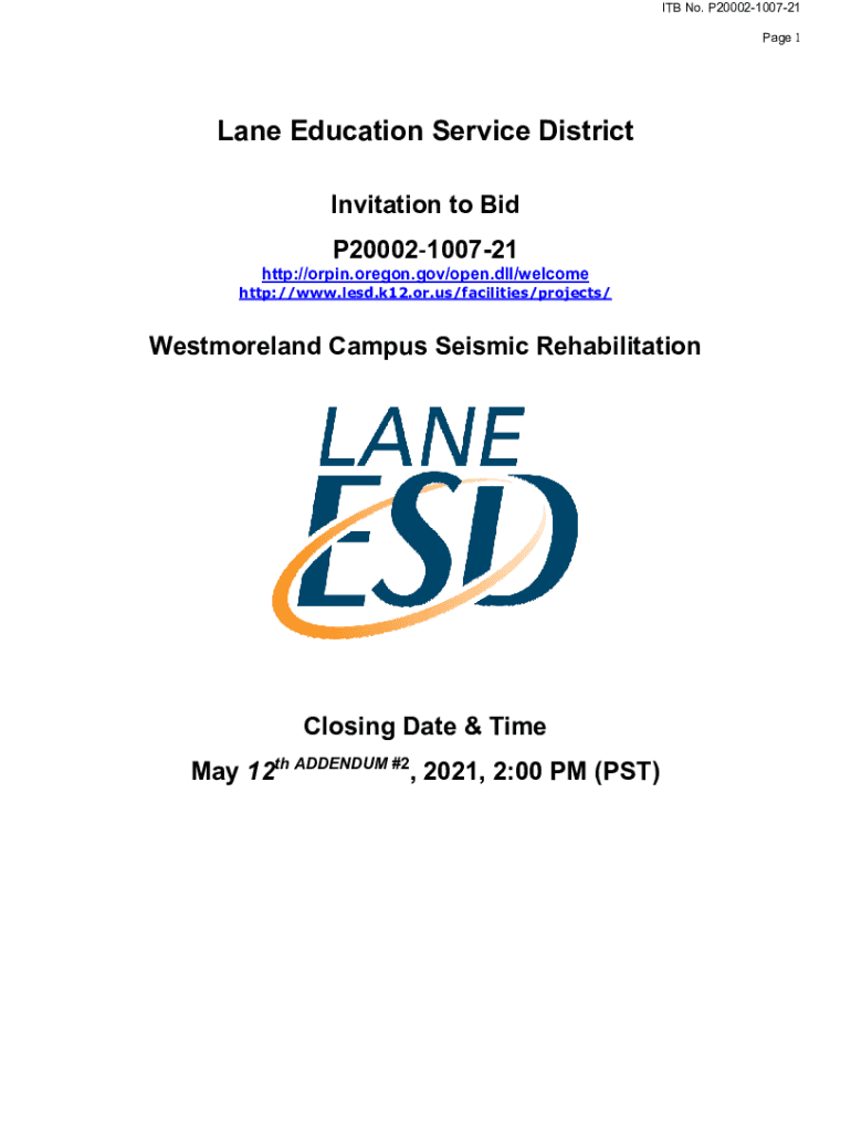 Fillable Online lesd k12 or Home - Lane Education Service District Fax ...