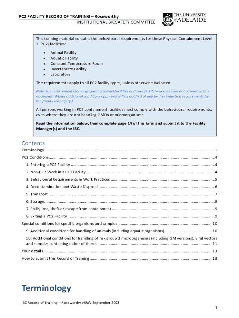 Fillable Online Guidelines and checklists for certification of PC2 ...
