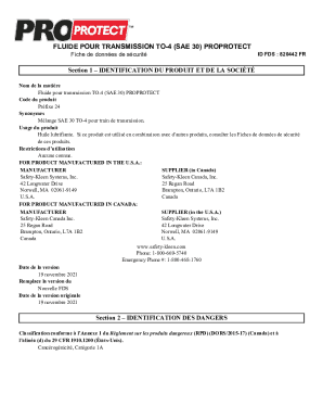 Remplissable En Ligne MAG 1 TO-4 Torque Fluid SAE 30 Fax Email Imprimer ...