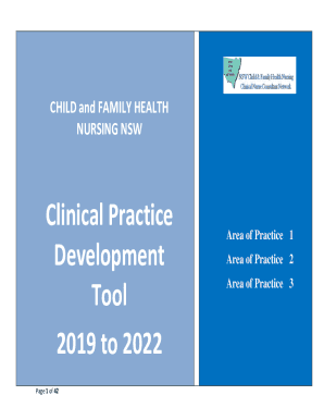 Fillable Online Child and Family Health Nursing Services Model of Care Fax Email Print - pdfFiller