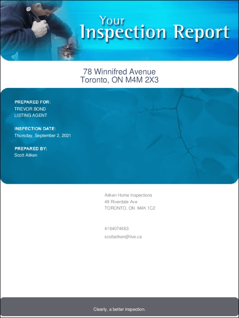 Fillable Online Are home inspections a thing of the past? Fax Email Print - pdfFiller