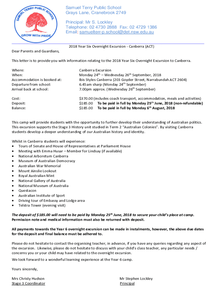 Fillable Online Contact us - Samuel Terry Public School Fax Email Print ...