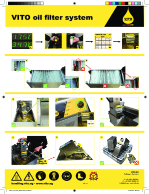 Fillable Online VITO oil filter System - the worlds most innovative ...