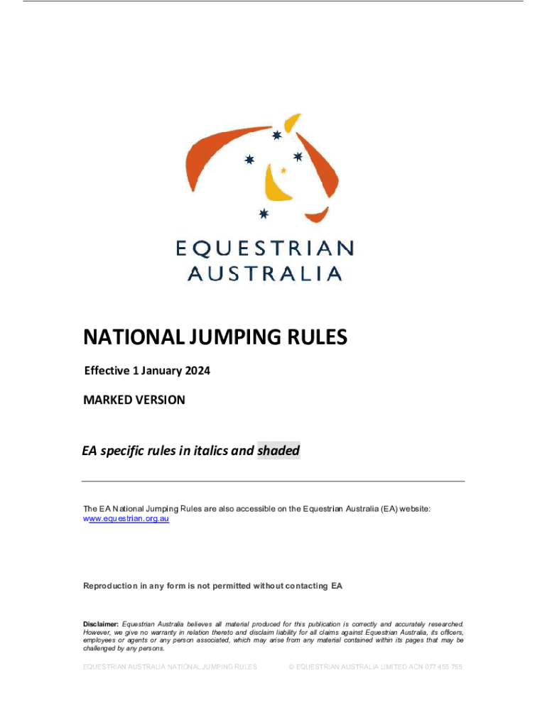 Fillable Online Show Jumping RulesEquestrian the Game Wiki - Fandom Fax ...