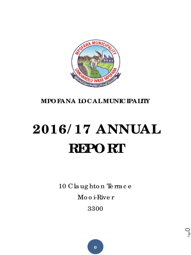Fillable Online mfma treasury gov 2021/2022 IDP Mpofana Local ...