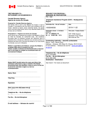 Fillable Online 7RETURN BIDS TO : Fax Email Print - pdfFiller