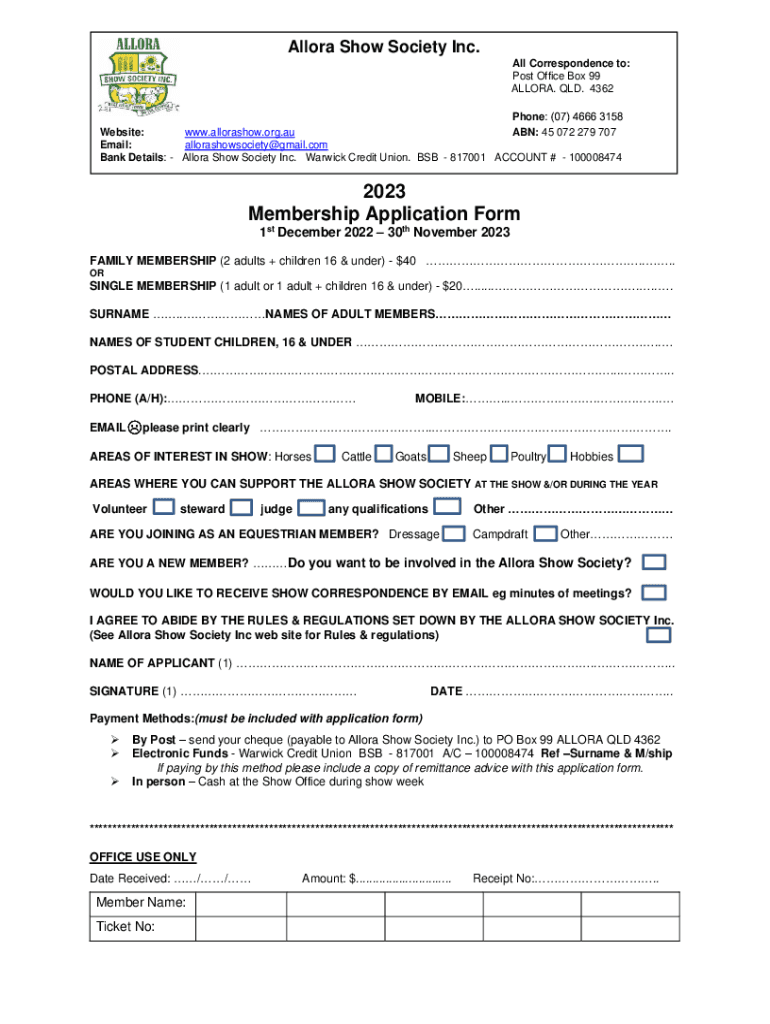 Fillable Online allorashow org 2021 TRADE SITE APPLICATION FORM Fax ...