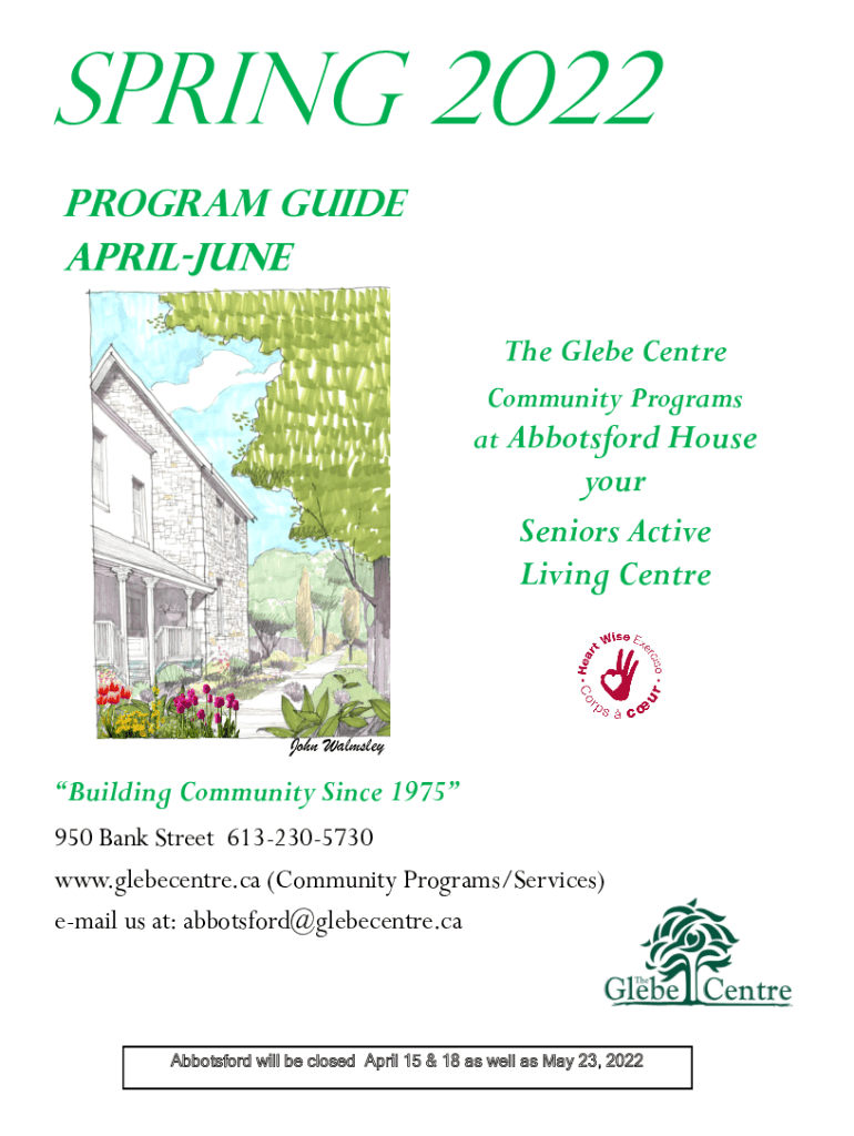 Fillable Online PROGRAM GUIDE MAY - JUNE Fax Email Print - pdfFiller