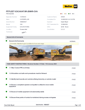 Fillable Online PM Checklist Fax Email Print - pdfFiller