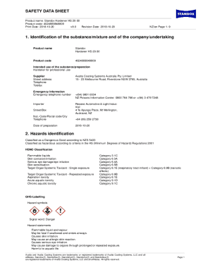 Fillable Online Safety Data Sheet. 2K-HS-HAERTER Fax Email Print - pdfFiller