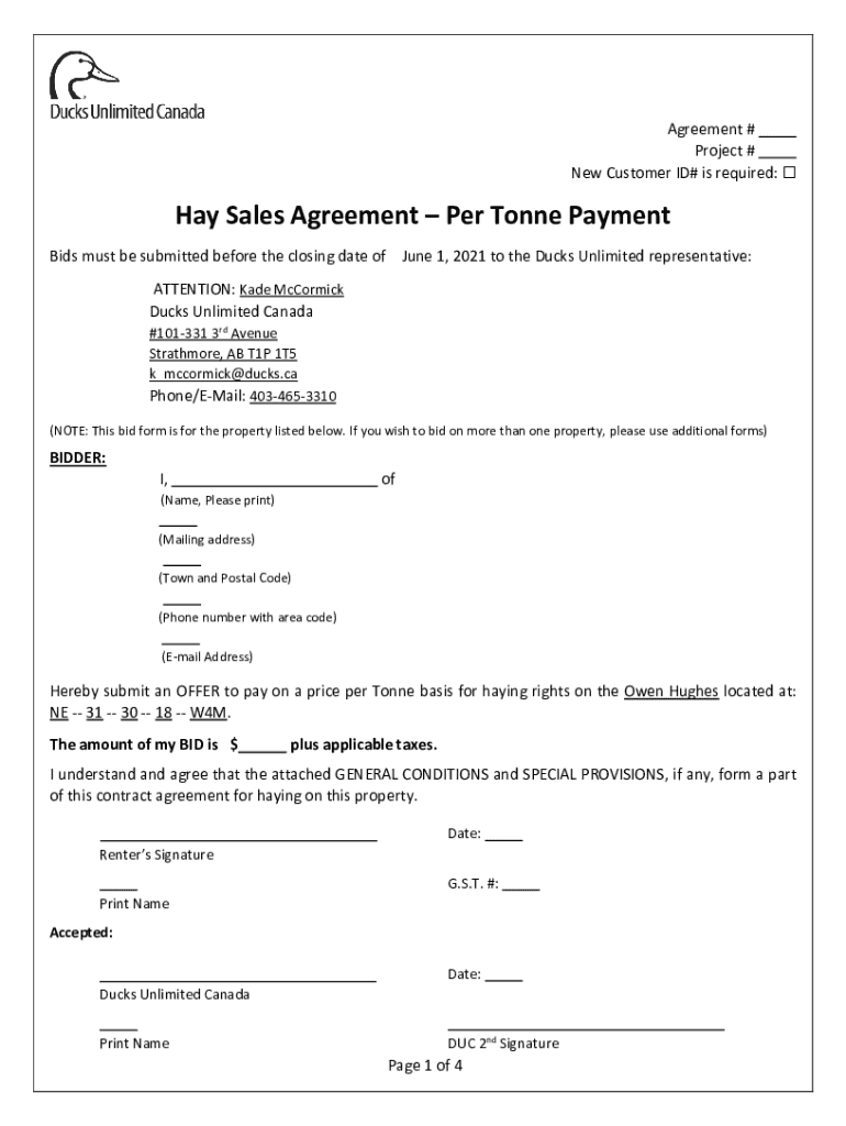 Fillable Online Bid Closing. The Bidder shall separately furnish a ...