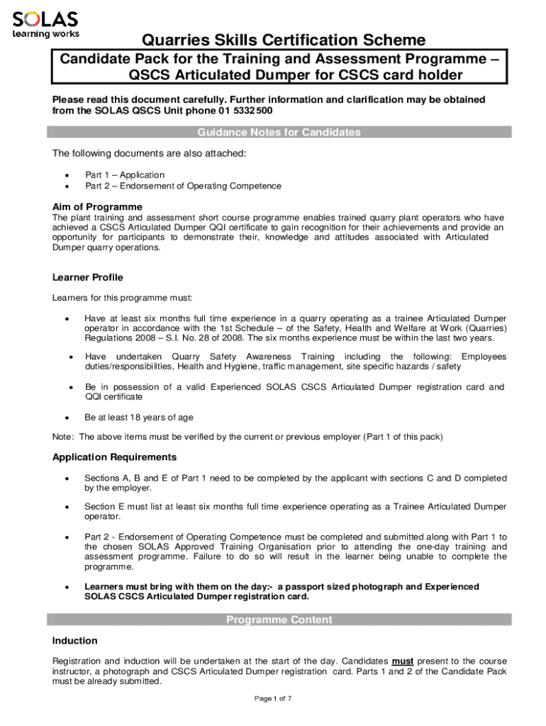 Fillable Online Crawler Crane - Construction Skills Certification Scheme Fax Email Print - pdfFiller