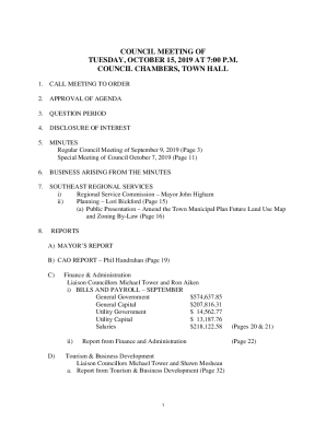 Fillable Online (a) Public Presentation Amend the Town Municipal Plan ...