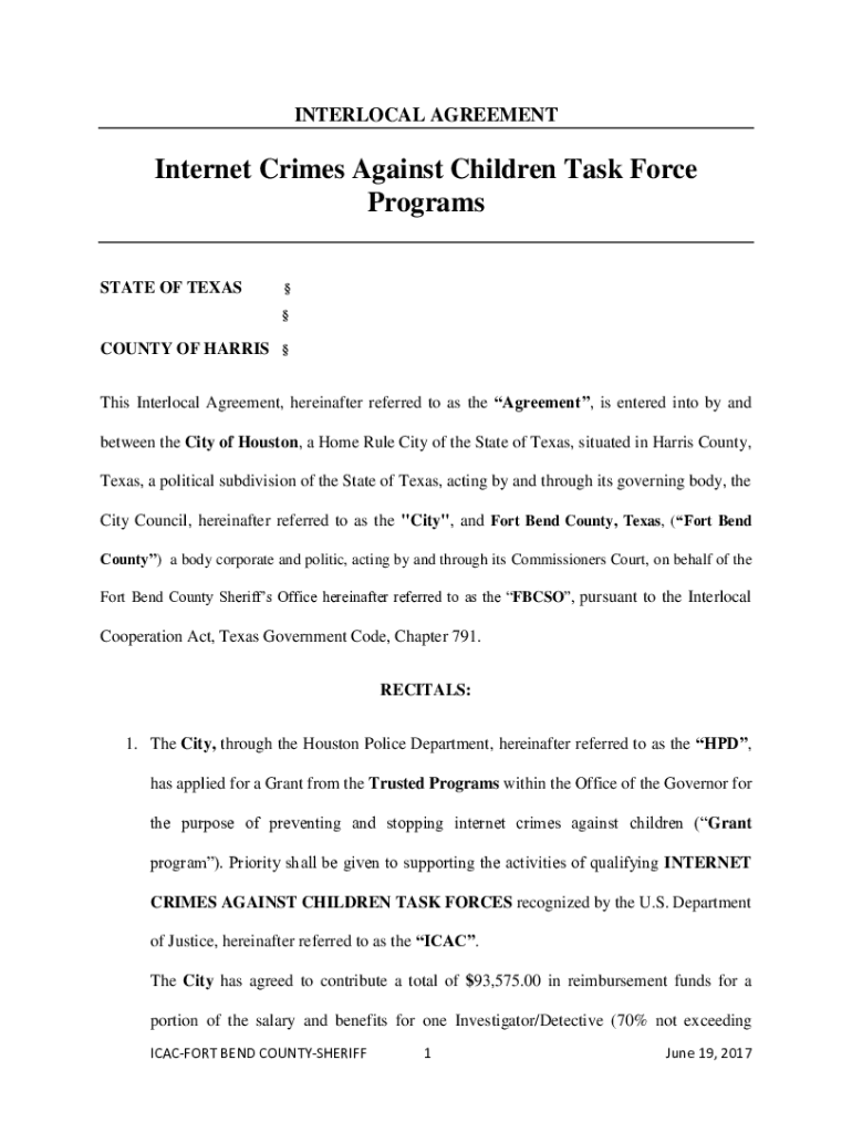 Fillable Online Internet Crimes Against Children Task Force Programs ...
