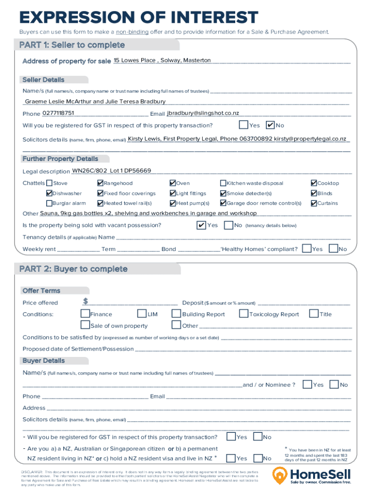Fillable Online What Is an Indication of Interest (IOI)? How It Works ...