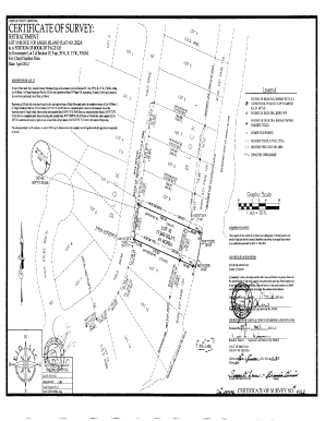 Fillable Online certificate of survey - amended plat of angel island ...