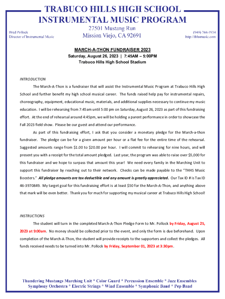 Fillable Online Hour-A-Thon - The Fundraising You Need In Just One Hour ...