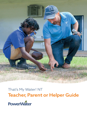 Fillable Online That's My Water! NT: Water in traditional culture ...